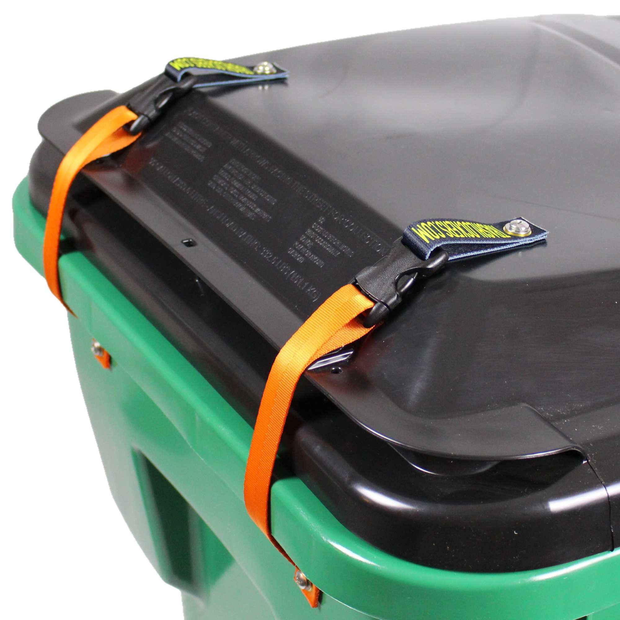 Trash Can Lock: Animal-proof Lid Straps, Set of 2 - Etsy
