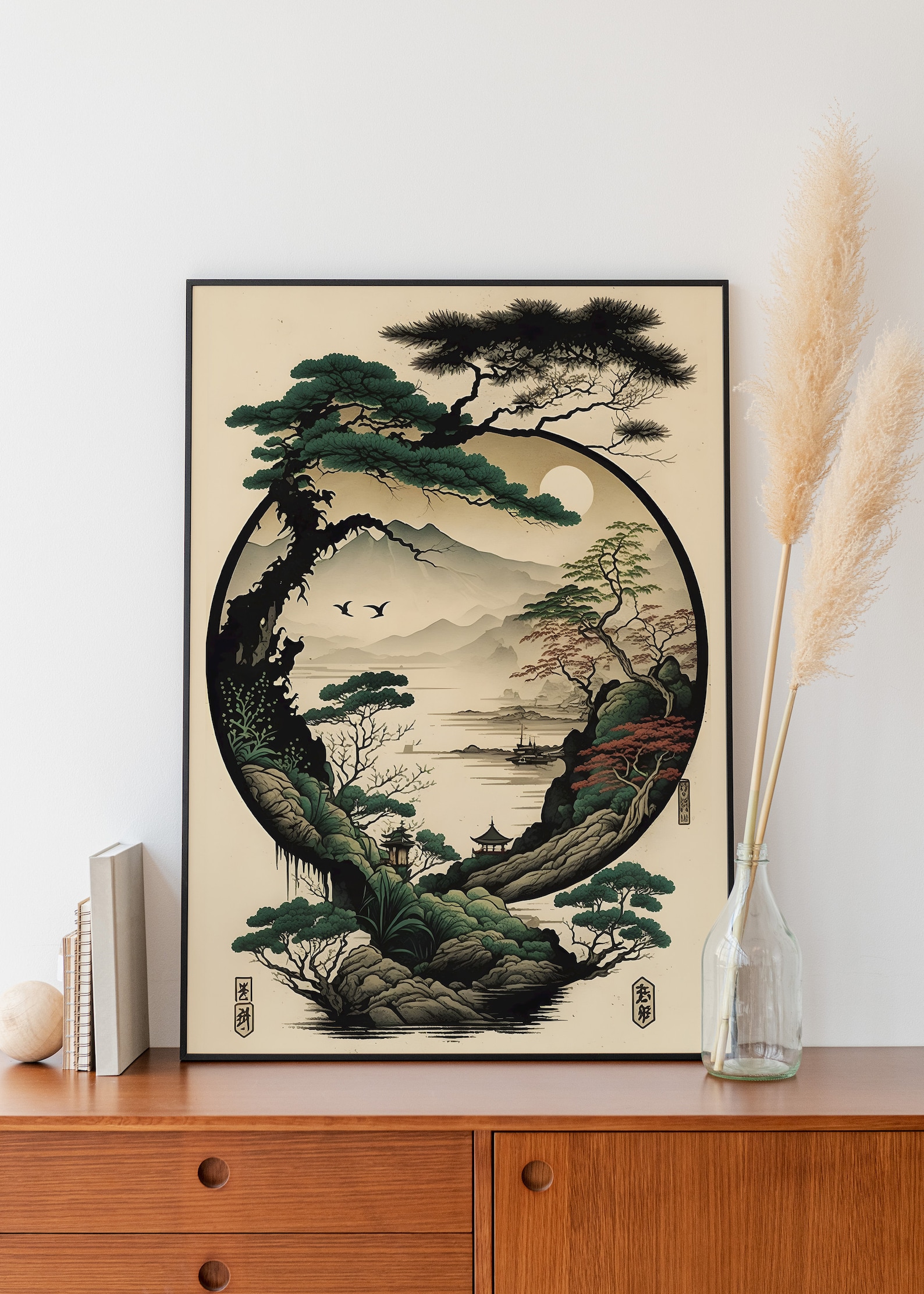 Tokyo Mountain Printable Art, Japanese Digital Poster, Tokyo Mountain ...
