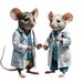 Cute Mouse Doctor Clip Art Images PNG & SVG Transparent Background Plus ...