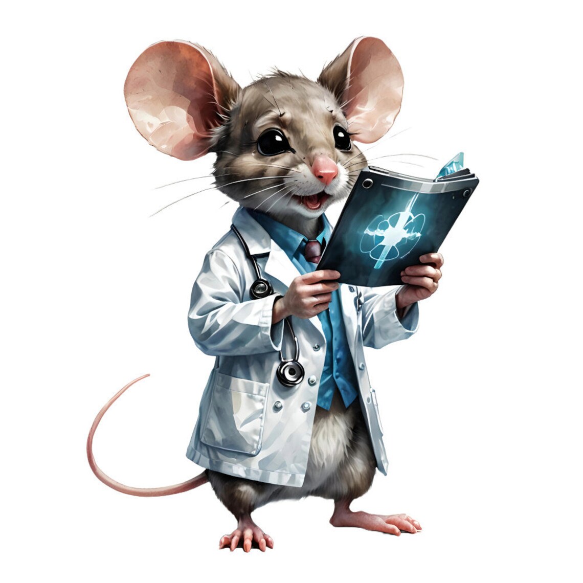 Cute Mouse Doctor Clip Art Images PNG & SVG Transparent Background Plus ...