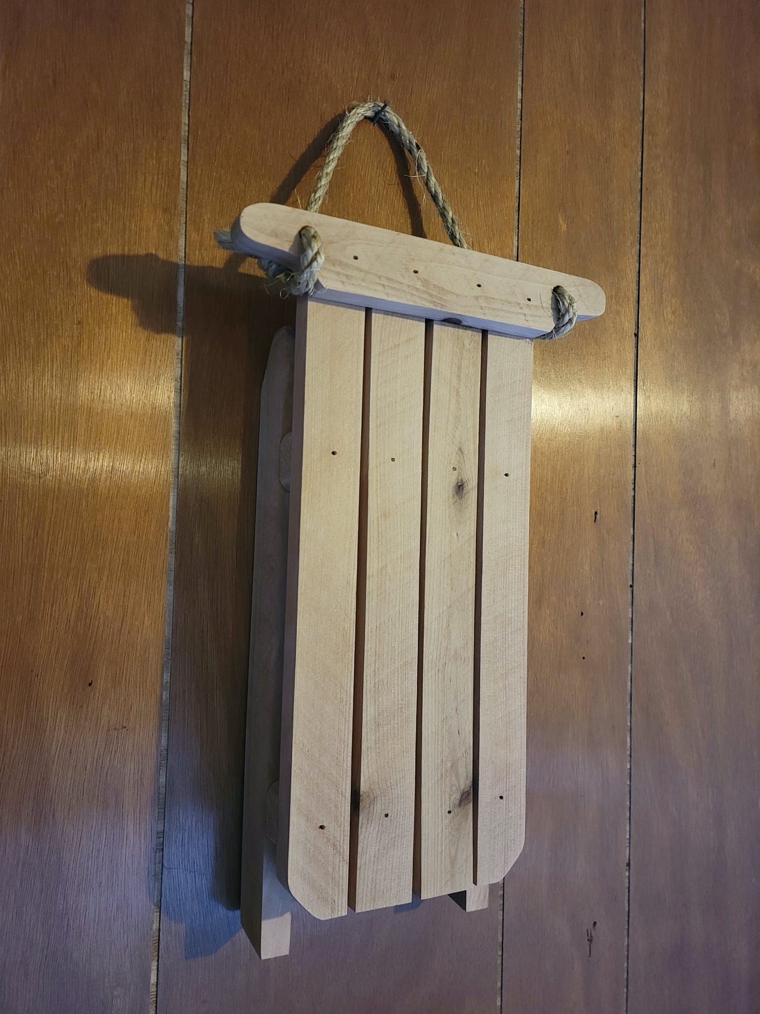 Decorative Holiday Sled / Wooden Christmas Sled / Personalized - Etsy