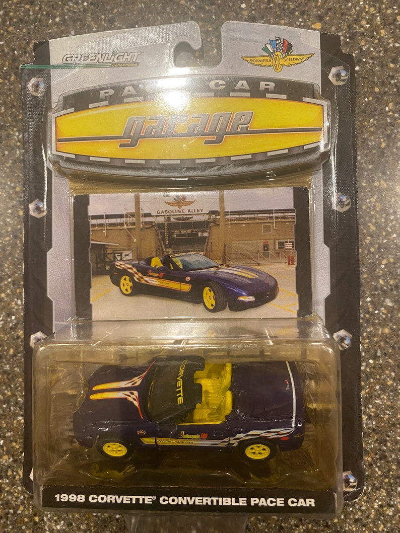 Greenlight 1998 Corvette Convertible Pace Car. Early 2000s. Very Rare ...
