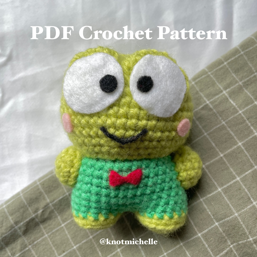 Green Frog Crochet Pattern *digital Download PDF Pattern* - Etsy