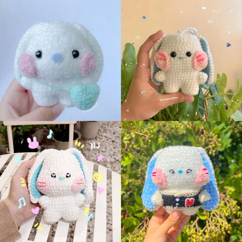 NewJeans Bunini Kpop Crochet Pattern digital download PDF - Etsy España