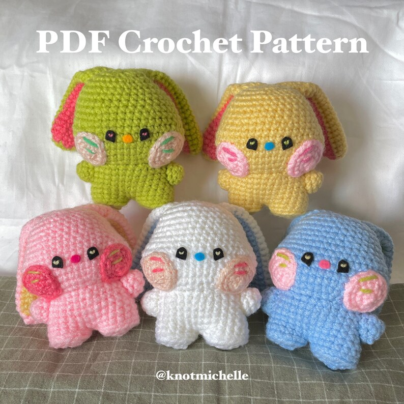 NewJeans Bunini Kpop Crochet Pattern digital download PDF - Etsy España