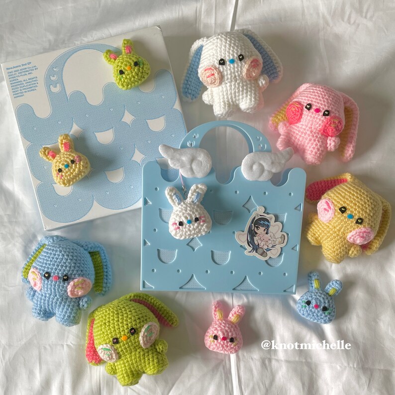 NewJeans Bunini Kpop Crochet Pattern digital download PDF - Etsy España