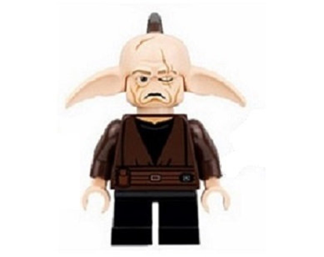 Custom Designed Minifigure Star Wars Jedi Master Even Piell. - Etsy