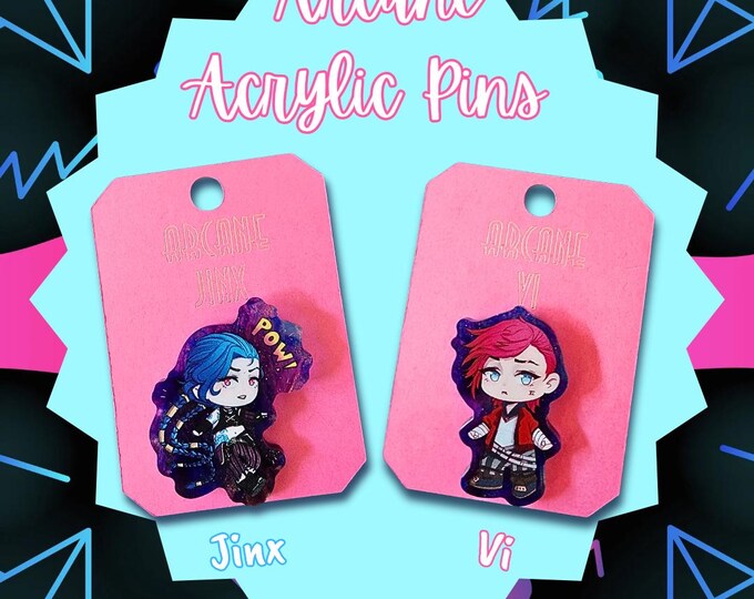 Jinx Hard Enamel Pin - Etsy