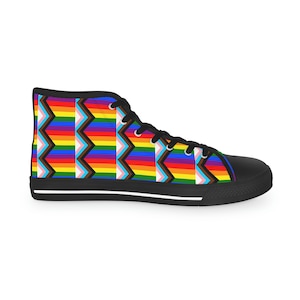 LGBTQIA+ High Top Sneakers - Etsy