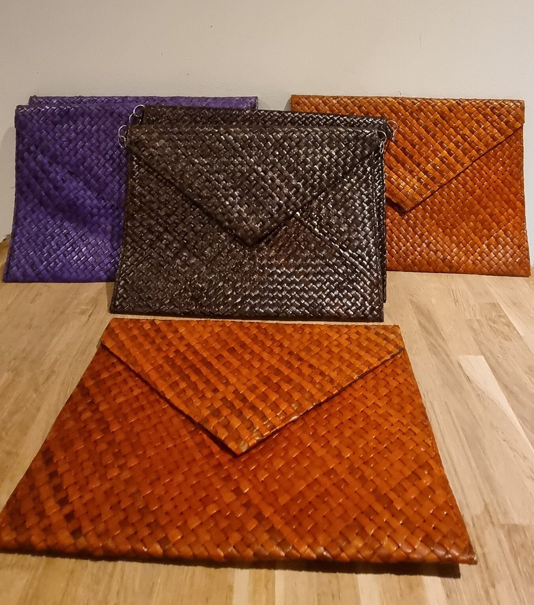 Handmade Pandan Leaf Envelopes - Etsy