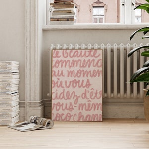 French Quote Printable Wall Art, Digital Download, French Poster ...