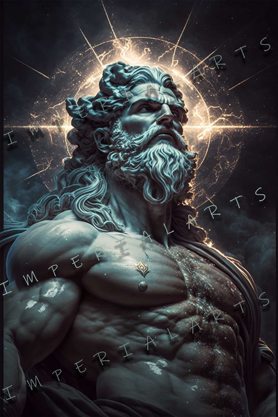 Zeus Digital Painting