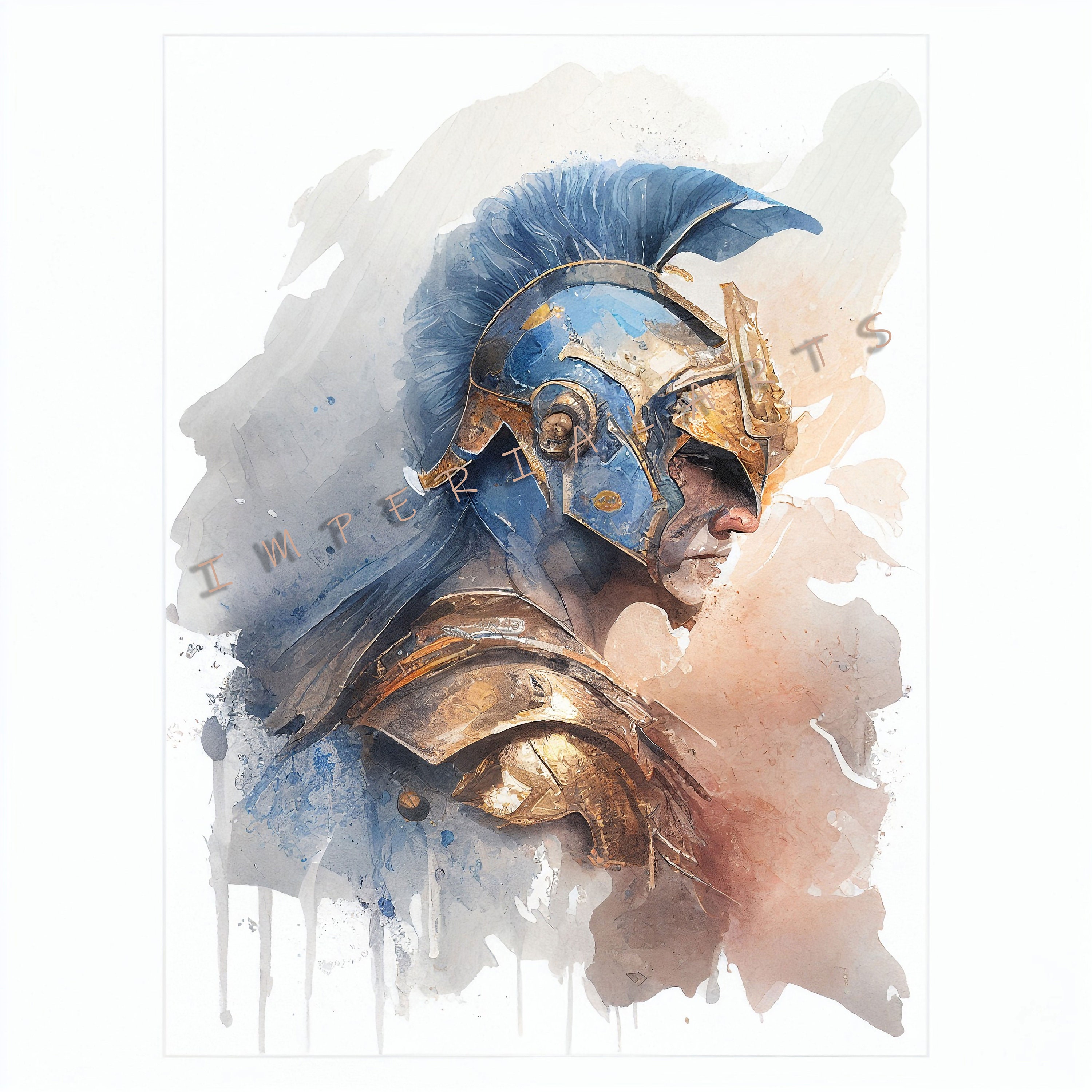 Greek Mythology Set X5 Different Included | Watercolor Realistic ...
