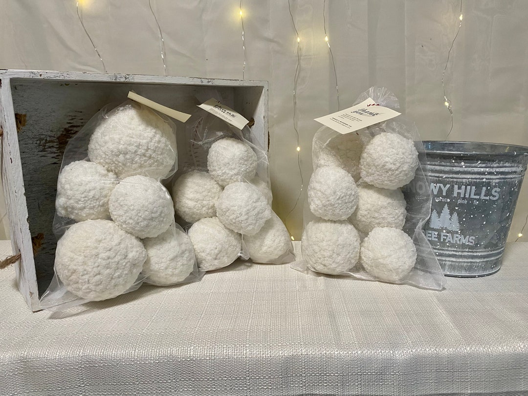 Indoor Snowballs - Etsy