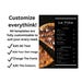 Editable Pizza Menu Template for Canva | A4 Customizable Restaurant ...