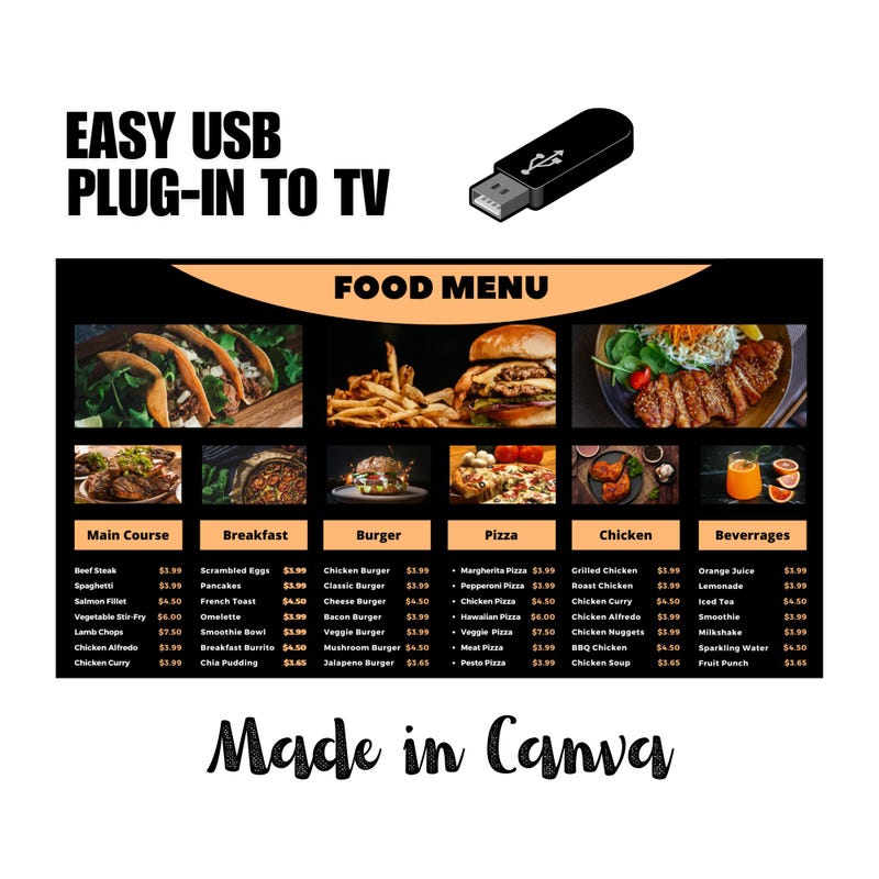 Menu Board - Etsy Australia