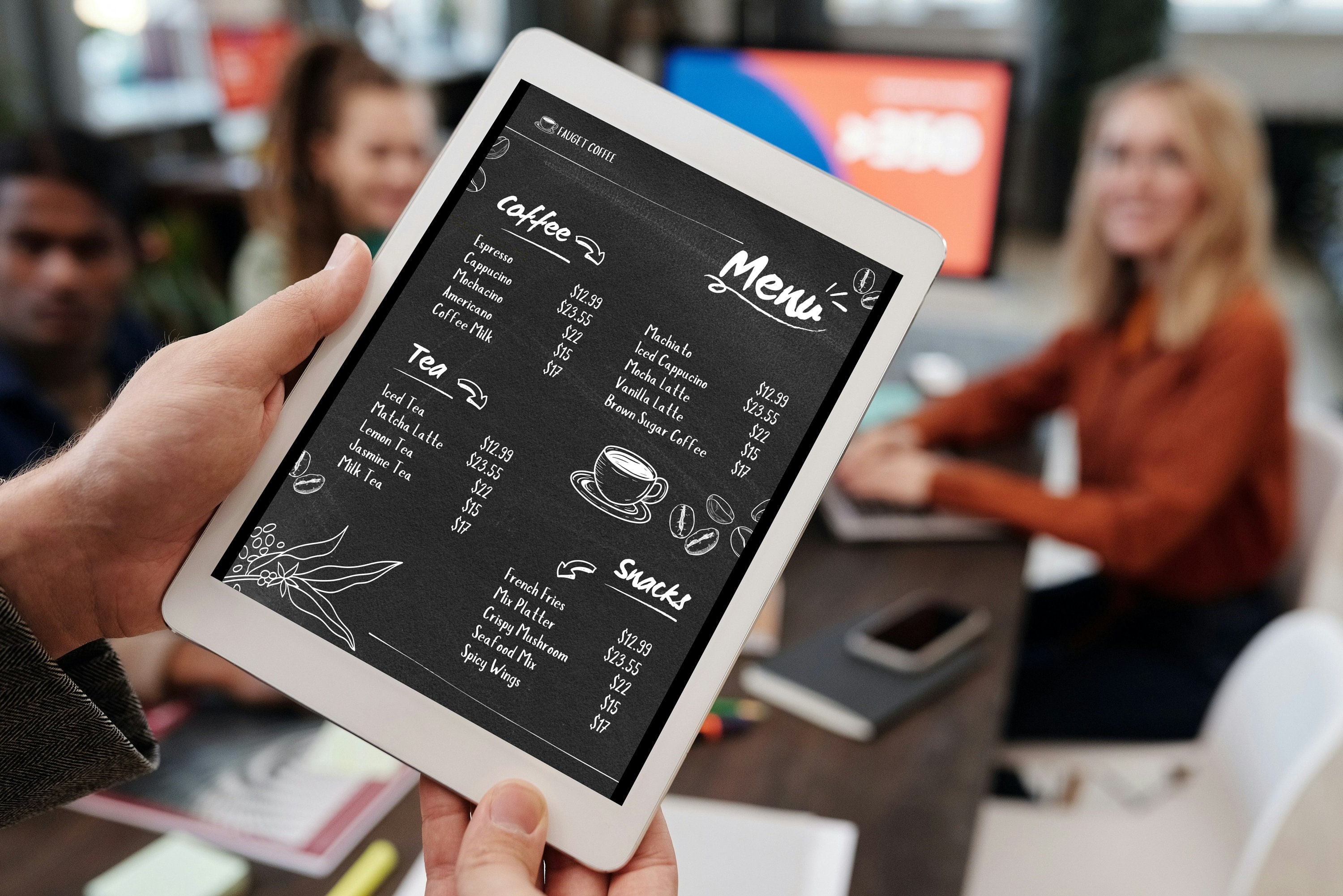 Coffee Menu, Coffee Shop Menu, Coffee Shop Price List Template, Easy ...