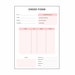 Order Form, Print Pdf Document, Order Form Template, Easy Design Order ...