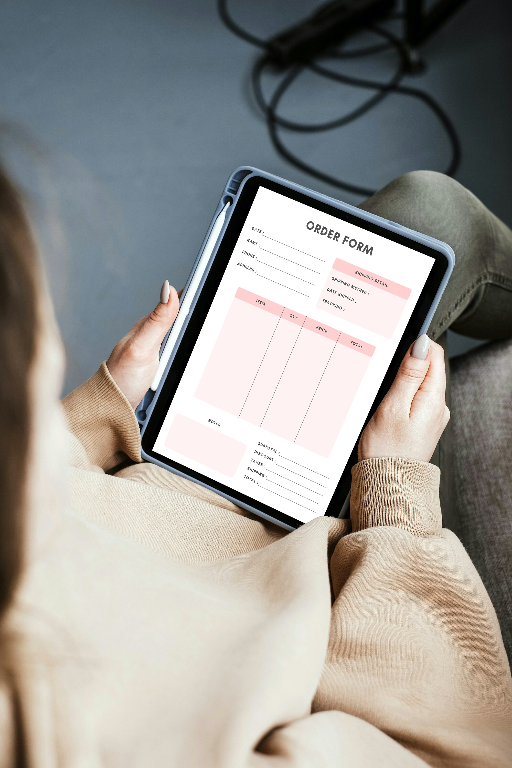 Order Form, Print Pdf Document, Order Form Template, Easy Design Order ...