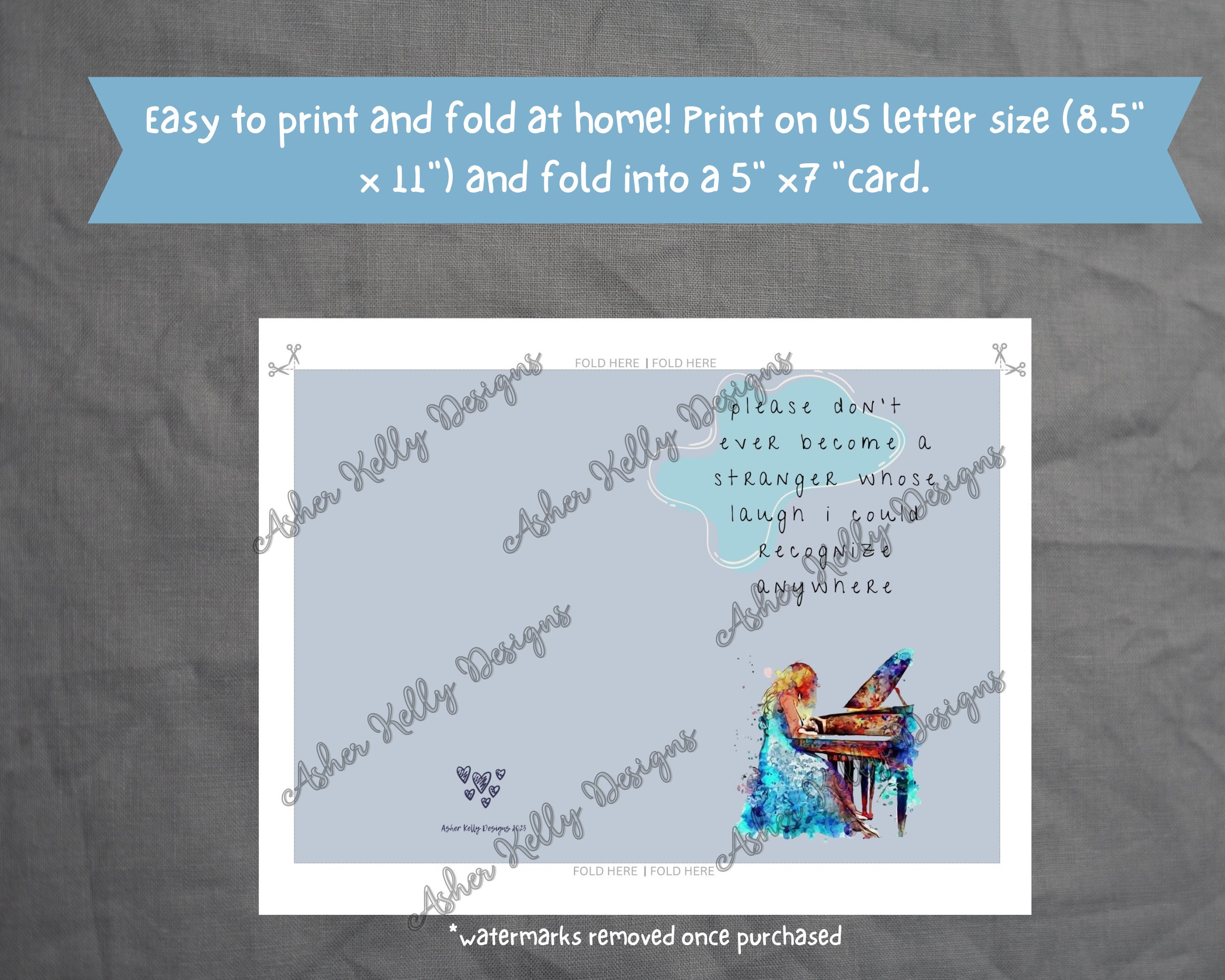 Taylor Swift Printable Greeting Card, Swiftie Anniversary Card ...