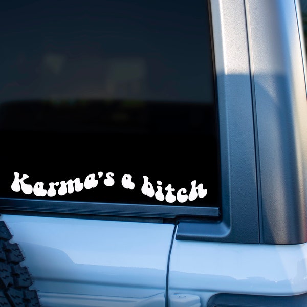 Karma Bumper Sticker - Etsy