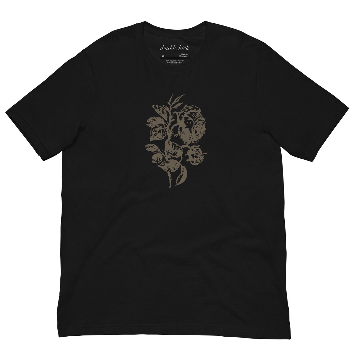 Rose T-shirt Soft Grunge Clothes Gothic Clothing Emo Outfit Floral Goth ...