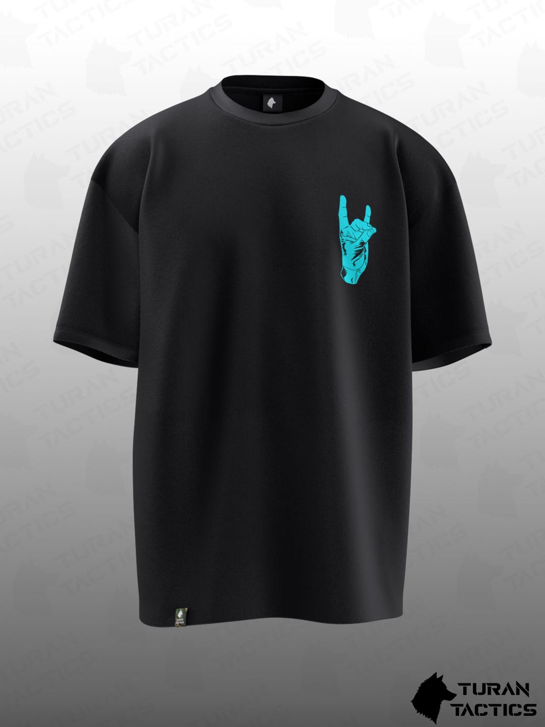 Designed With the Gray Wolf Symbol Unisex Oversize T-shirt - Etsy