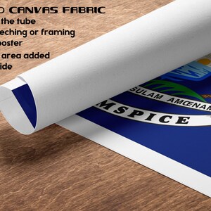 Flag of Michigan Wall Art Canvas Print Fine Art Photography, Art Canvas ...