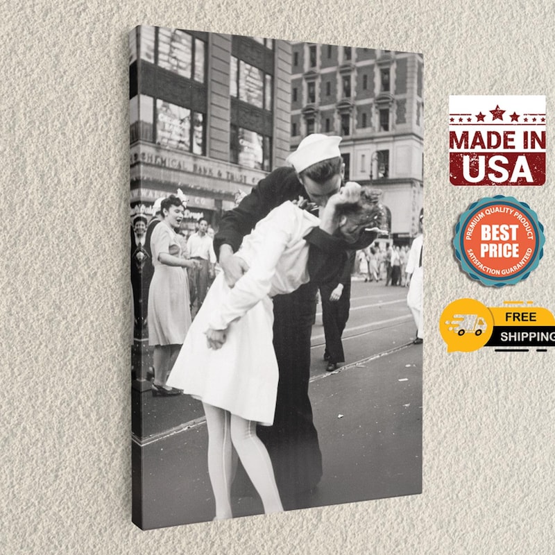 Kissing Sailor - Etsy