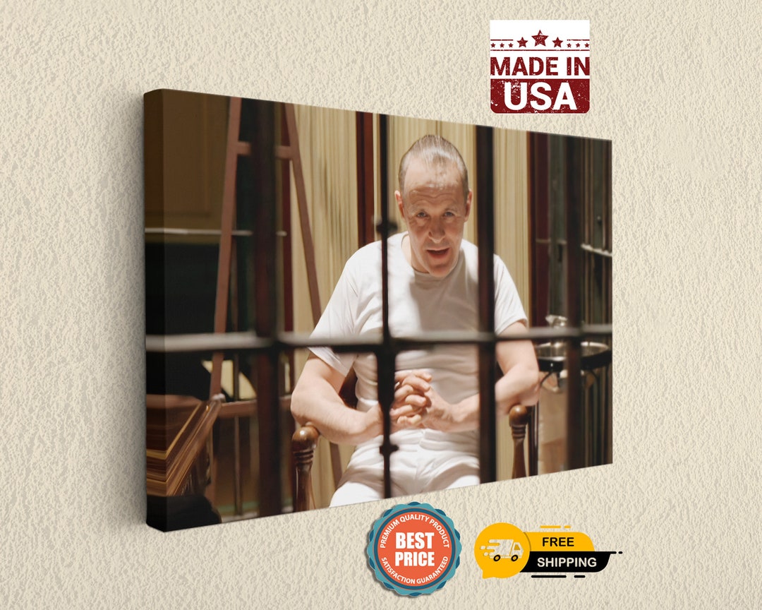 Hannibal Lecter in Cell Silence of the Lambs Movie Photography Art ...