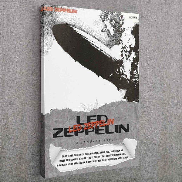 Led Zeppelin Art - Etsy