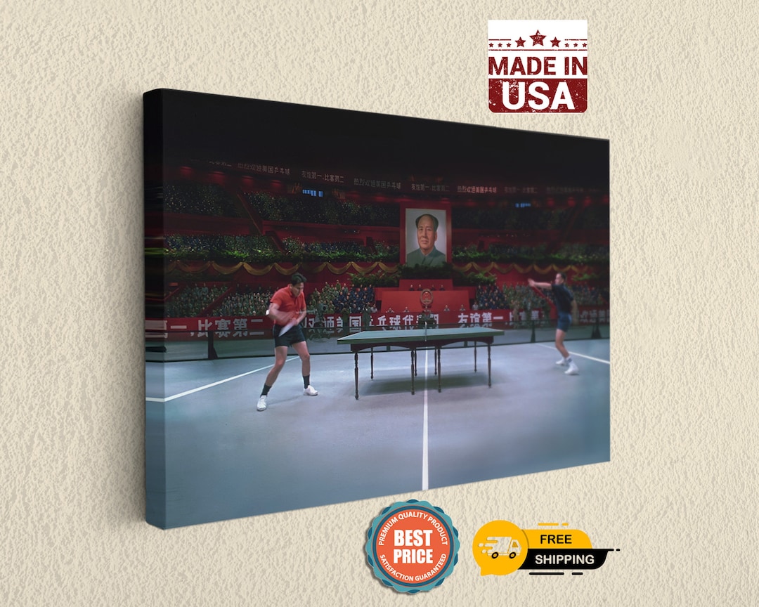 Forrest Gump Ping Pong Scene Photography Art - Canvas Wall Decor ...