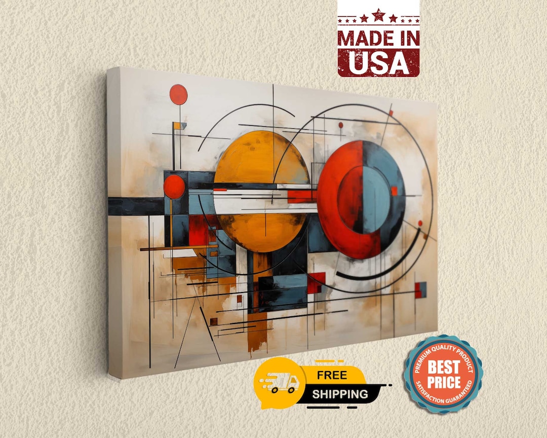 Constructivist Abstract Geometric Art Contemporary Art - Etsy