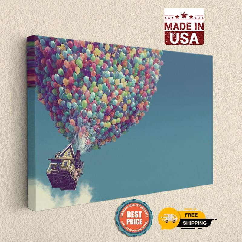 Up Pixar Wall Art - Etsy