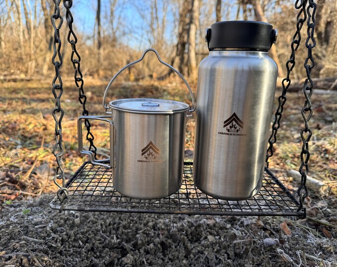 Corporals Corner Logo Cup and Bottle Set - Etsy