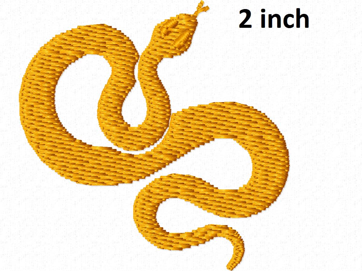 Snake Chinese Zodiac Sign Machine Embroidery Design, Instant Download ...