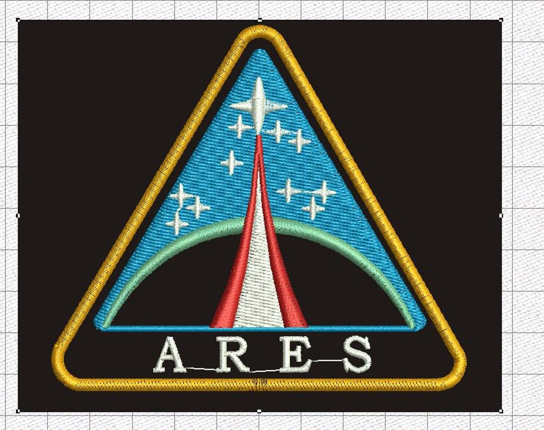 Nasa Space Patch / Nasa Name Patch Machine Embroidery Design, This is ...