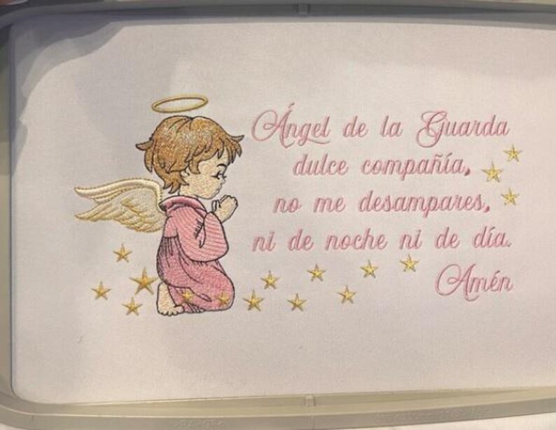 Angel With Wings Machine Embroidery Design, This is Not a Real Product ...