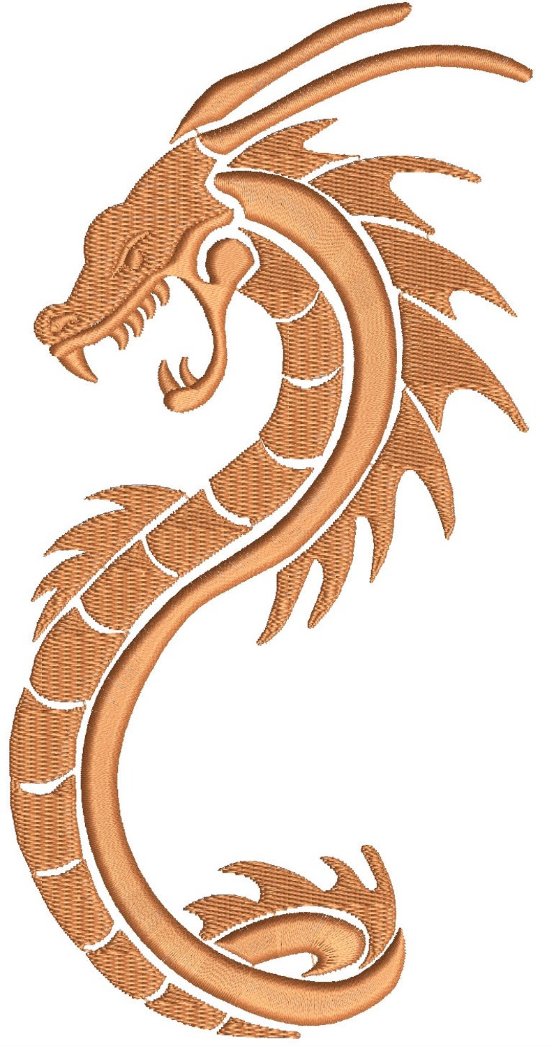 Chinese Dragon Machine Embroidery Design (digital Download) - Etsy