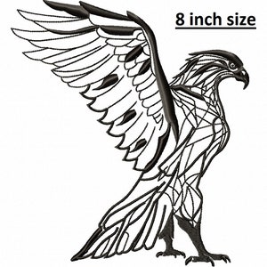 Eagle Machine Embroidery Design, This is Not a Real Product, These Are ...
