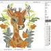 Giraffe Machine Embroidery Design, This is Not a Real Product, These ...