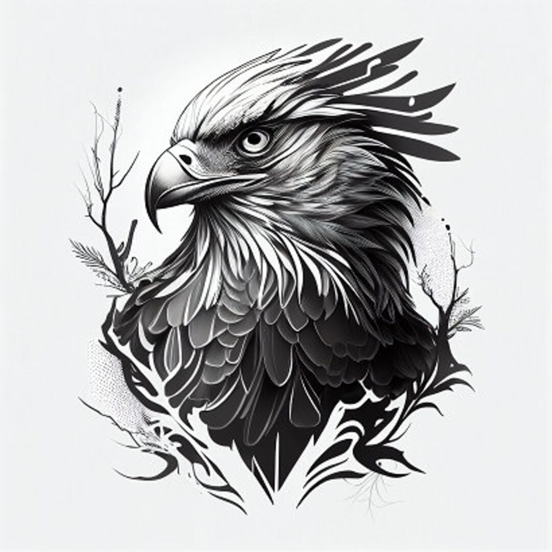Bald Eagle SVG 21 Inch X 21 Inch / 96 Pix/inch Digital Download - Etsy