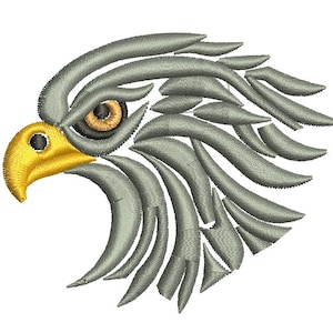 Eagle Head Machine Embroidery Design, This is Not a Real Product, These ...