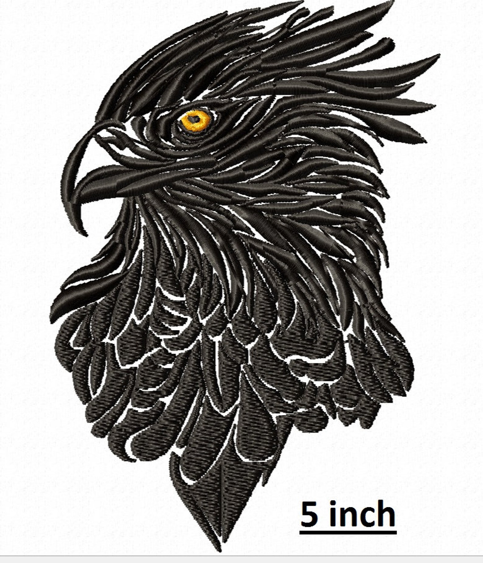 Eagle Head Machine Embroidery Design, This is Not a Real Product, These ...