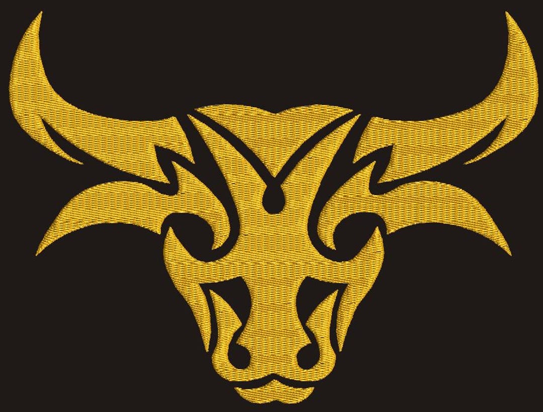 Taurus Zodiac Sign Machine Embroidery Design, This is Not a Real ...