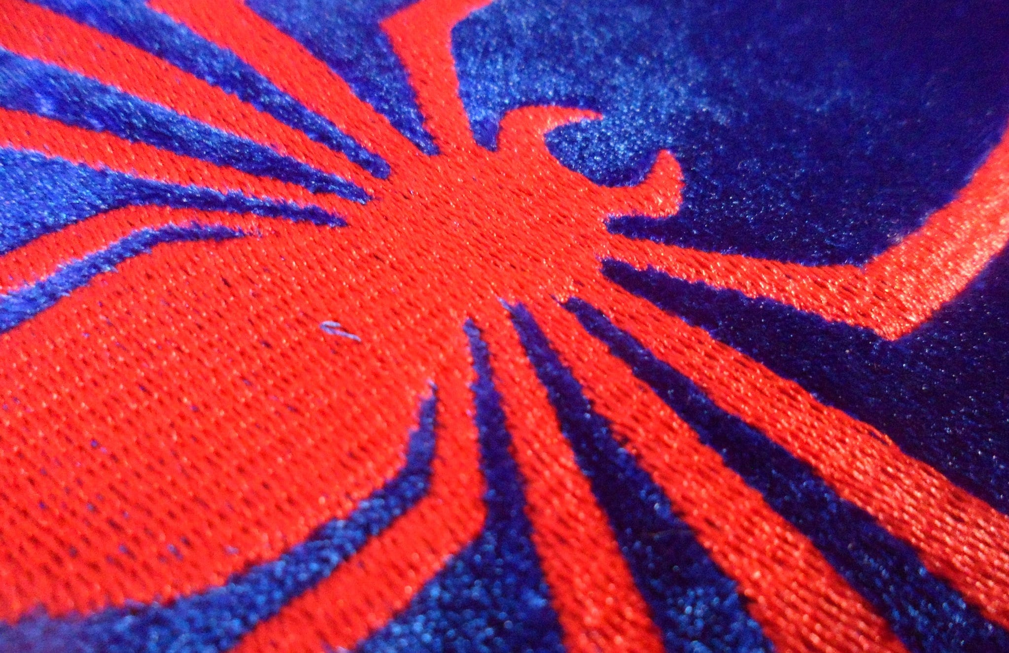 Red Spider Machine Embroidery Design This is Not a Real - Etsy