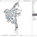 Bird Treble Clef and Notes Machine Embroidery Design, This is Not a ...