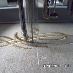 Curlicue Border for Monogram Machine Embroidery Design, This is Not a ...