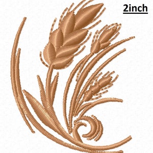 Ears of Wheat, Machine Embroidery Design, This is Not a Real Product ...