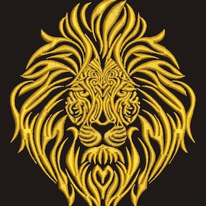 Lion Machine Embroidery Design , This is Not a Real Product, These Are ...